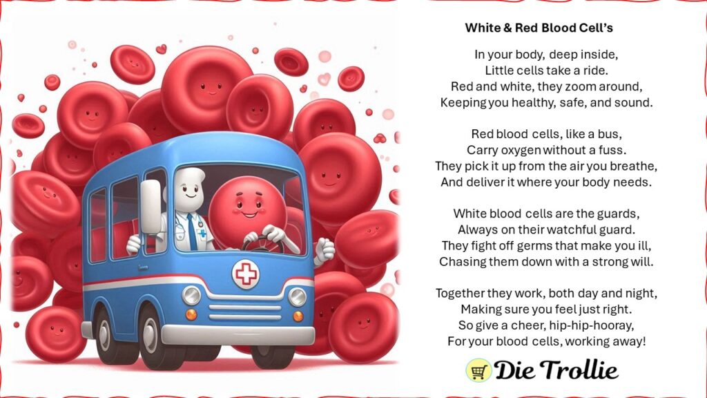 Educational Poems - Little Red Blood Cells